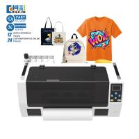 China KECAI Hot Sale 30cm Single XP600 Print Head A3 Dtf Printer Clothes Printing Machine for 1 Year Warranty for sale