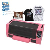 China KECAI XP600 T-shirt Printing Machine A3 DTF Printer 30cm 33cm Small Pink Impresora DTF Printer for Small Business for sale