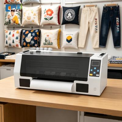 China KECAI A3 30Cm Dtf Printer Desktop Xp600 Heat Transfer Digital Textile T Shirt Fabrics Garment Automatic Printing Machine for sale