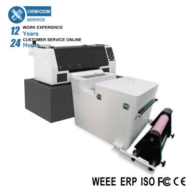 China KECAI A3 T-Shirt Printing Machine Small DTF 30cm Impresora Roll-to-Roll Printer New Condition XP600 DTF Printer Machine for sale