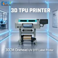 China KECAI Professional DX7 Heads A3 TPU UV DTF Printer for 3D Label AB Film Automatic Inkjet Printing Machine for sale