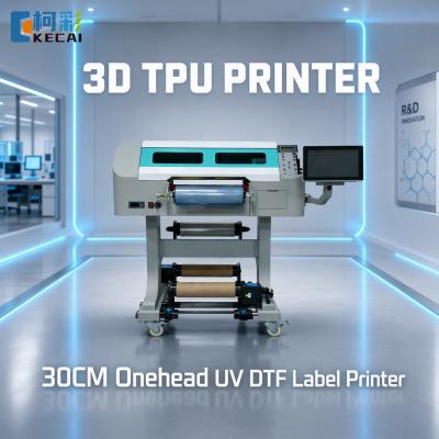 China KECAI Professional DX7 Heads A3 TPU UV DTF Printer for 3D Label AB Film Automatic Inkjet Printing Machine for sale