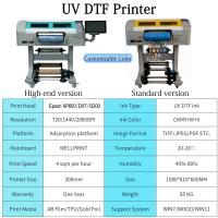 China KECAI Professional DX7 Heads A3 TPU UV DTF Printer for 3D Label AB Film Automatic Inkjet Printing Machine for sale