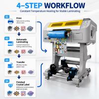 China KECAI Professional DX7 Heads A3 TPU UV DTF Printer for 3D Label AB Film Automatic Inkjet Printing Machine for sale