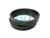 China A820606990168 Concrete Pump Piston Ram Spare Parts Black For Delivery Cylinder for sale