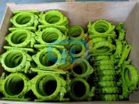 China Carbon Steel Concrete Pump Delivery Pipe Fittings Concrete Pipe Clamp OEM for sale