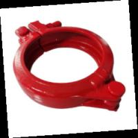 China Carbon Steel Concrete Pump Delivery Pipe Fittings Concrete Pipe Clamp OEM for sale
