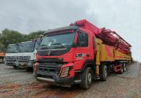 China Sany Used Concrete Pump Truck 62m Truck Mounted Concrete Pump Second Hand for sale