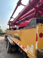 China Sany Used Concrete Pump Truck 62m Truck Mounted Concrete Pump Second Hand for sale
