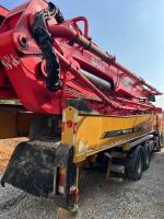 China Sany Used Concrete Pump Truck 62m Truck Mounted Concrete Pump Second Hand for sale
