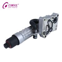 China COMOOL Oil Filter Housing Assembly A2711801410 A2711801010 for Mercedes-Benz M271 DE18 EVO Aluminum Engine Oil Cooler for sale