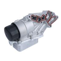 China Aftermarket Oil Filter Cooler Housing A2721800510 For Mercedes Benz M272 M273 E23 E25 E30 E35 E46 E55 KE DE35 for sale