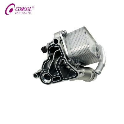 China COMOOL Oil Filter Housing Assembly 11427548032 for BMW N52 Alu Engine Oil Cooler E71E82E83E84E85E86E87E88E89E90E91E92E93F01F02 for sale