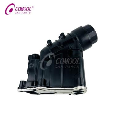 China COMOOL Oil Filter Housing Assembly 11427807799 11427797392 for BMW Engine Oil Cooler E81E82E83E84E87E88E90E91E92E93 N47 for sale