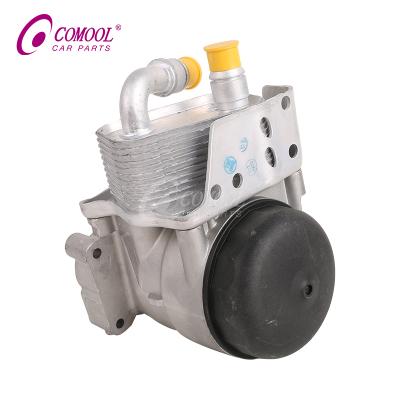 China New COMOOL Oil Filter Housing Assembly 11427508966 for BMW Aluminum N46 Engine Oil Cooler E82E83E84E85E87E88E90E91E92E93 for sale