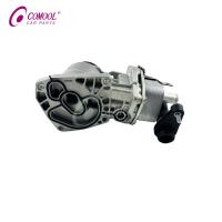 China COMOOL Oil Filter Housing Assembly LR004287 LR006653 for Land Rover Freelander 2 Aluminum Engine Oil Cooler for sale
