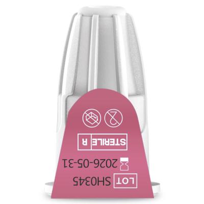 China 29 Gauge 12.7mm Disposable Insulin Pen Needles Red Silicone Coating for sale