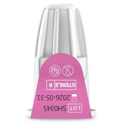 China 29G / 12mm, Disposable Sterile Plus Type Insulin Pen Needle With Wider Skin Surface for sale