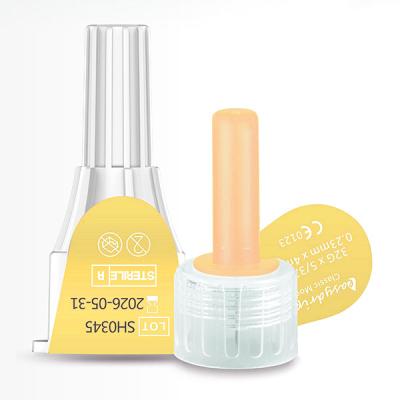 China Yellow Diabetic Pen Needle 30G 10mm Safety Lancet With High Flow Rate Medical for sale