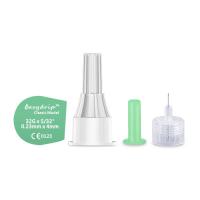 China Sterile 29 To 33 Gauge Sterile Painless Insulin Injection Pens Needles Without Natural Rubber Latex for sale