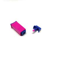 China 21G 2.8mm Single Use Safety Lancets Button Activated Medical One Time Use Disposable for sale