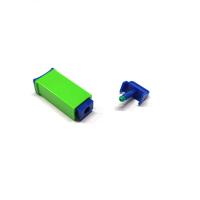 China 1.8mm Pressure Activated Single Use Safety Lancets 18G Blade Gamma Sterilization for sale