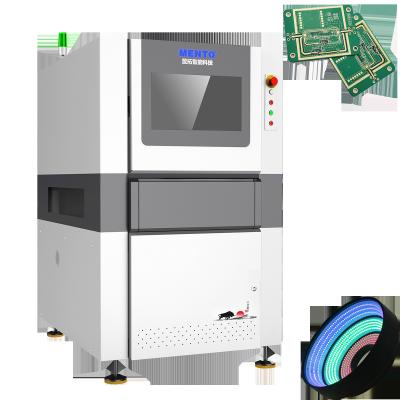 China AI Re-judgment 3D AOI Machine One-click Programming Inline System for SMT PCB Solder Joint Inspection for sale