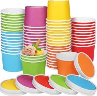 China Eco Friendly Sturdy 12oz Ice Cream Cups Paper Ice Cream Pots for sale