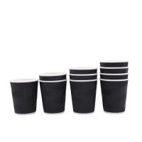 China 12 Oz Customized Printed Paper Coffee Cups Durable With Lids for sale
