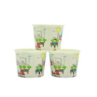 China 12 Oz Eco Friendly Ice Cream Cups Paper Ice Cream Bowls With Printed for sale