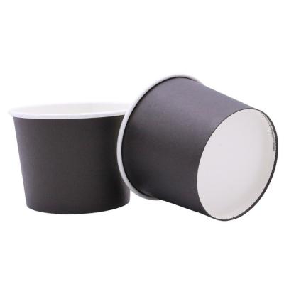 China Durable PE Coating Compostable Soup Cups Disposable Paper Soup Cups for sale