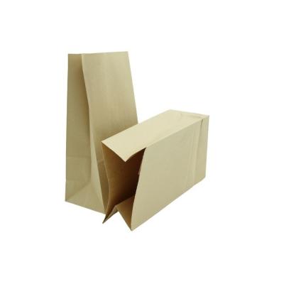 China Kraft Safe Paper Bakery Bags For Bread PE Coated Greaseproof for sale
