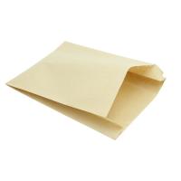 China Unbleached Small Kraft Baguette Bags For Baked Snacks Pastry Bread 4.7x6.3 Inch for sale