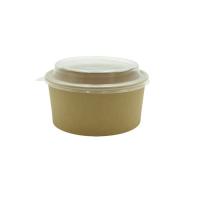 China Customized Round Paper Soup Bowls With Lids Eco Friendly Disposable Bowls for sale