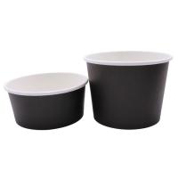 China Black Disposable Soup Containers With Lids Durable 120ml-1800ml for sale