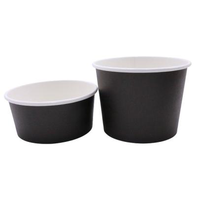 China Black Disposable Soup Containers With Lids Durable 120ml-1800ml for sale