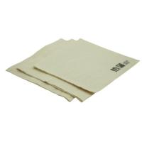China Unbleached Kraft Printed Paper Napkin Eco Conscious Disposable Kitchen Tissue for sale