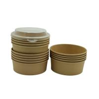 China Hot Soup Bowls Bulk Large Salads Bowls, Large Paper Bowls Leak Proof Disposable Heavy Duty Paper Bowls for Ice Cream, Hot Soup, Salad, Dessert, Cereals, Food for sale