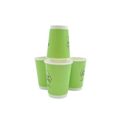 China OEM Customized 12 ounce Brown Coffee Cups for Party,12 oz Paper Coffee Cups, Disposable Drinking Cups for Hot or Cold Beverage, Business, Travel, Picnic for sale