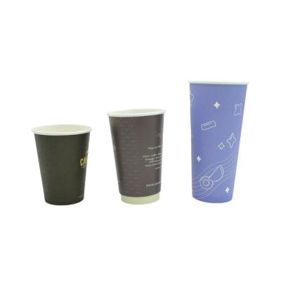 China 16OZ Double Wall Coffee Cup For Hot Beverages, Tea, Espresso, Cocoa to go Drink Containers, Café & Office for sale