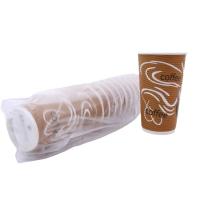 China Disposable Paper Cups for Hot/Cold Beverage, Disposable Cups 12 oz, Leak-Free Paper Coffee Cups for Cafe, Restaurant, Office and Home for sale