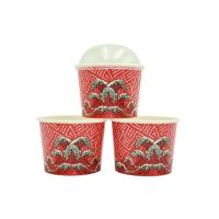 China 9-Ounce 270ml Party Supplies Treat Cups for Sundae Frozen Yogurt Soup Disposable Dessert Bowls for Hot or Cold Food for sale