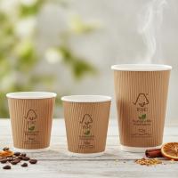 China FSC Certified Virgin Pulp Paper Cup Sustainable Forestry Food Grade Hot Drink 8oz 10oz 12oz for sale