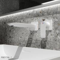 China Wall Type Wirecutter Kitchen Faucet Hidden Basin Brass Bathroom Faucets for sale