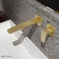 China Wall Type Wirecutter Kitchen Faucet Hidden Basin Brass Bathroom Faucets for sale