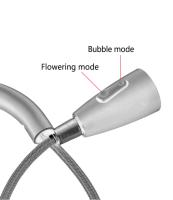 China 23Inch Extendable Pull Out Swan Neck Faucet For Kitchen Bathroom for sale