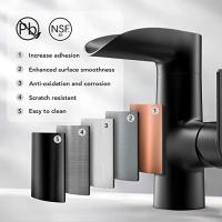 China Modern Waterfall Swivel Spout Tap 360° Rotating Faucet For Bathroom Sink for sale