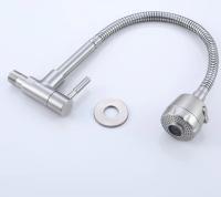 China Pull Out Sprayer Kitchen Faucet Tap SUS304 Stainless Steel Bathroom Faucet ODM for sale