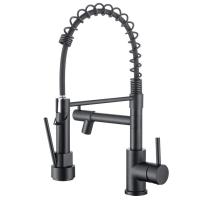 China Bolden Commercial Nickel Kitchen Faucet Tap Pull Down Sprayhead 18Inch for sale
