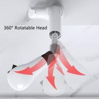 China Multifunctional White Swivel Bathroom Faucet Taps For Toilet Copper Core for sale